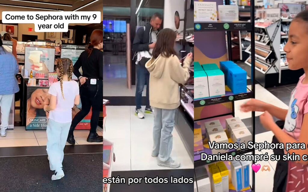 Sephora Kids: Niñas compran productos de belleza y no juguetes